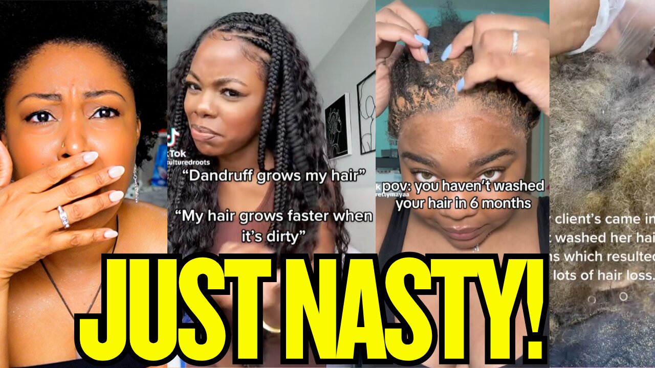 THAT'S not HAIR GROWTH, that's MOLD, RAPUNZEL