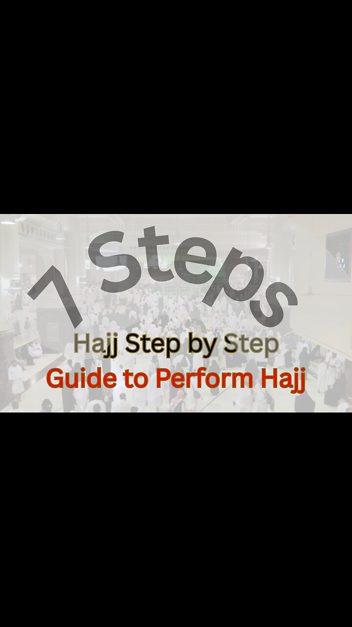 How to Perform Hajj in 2025 🕋 | Full Step-by-Step Guide for Pilgrims