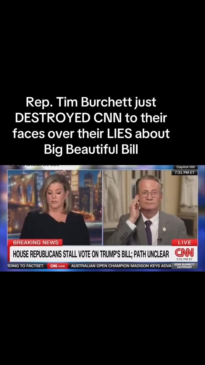 Tim Burchett defends the big beautiful bill