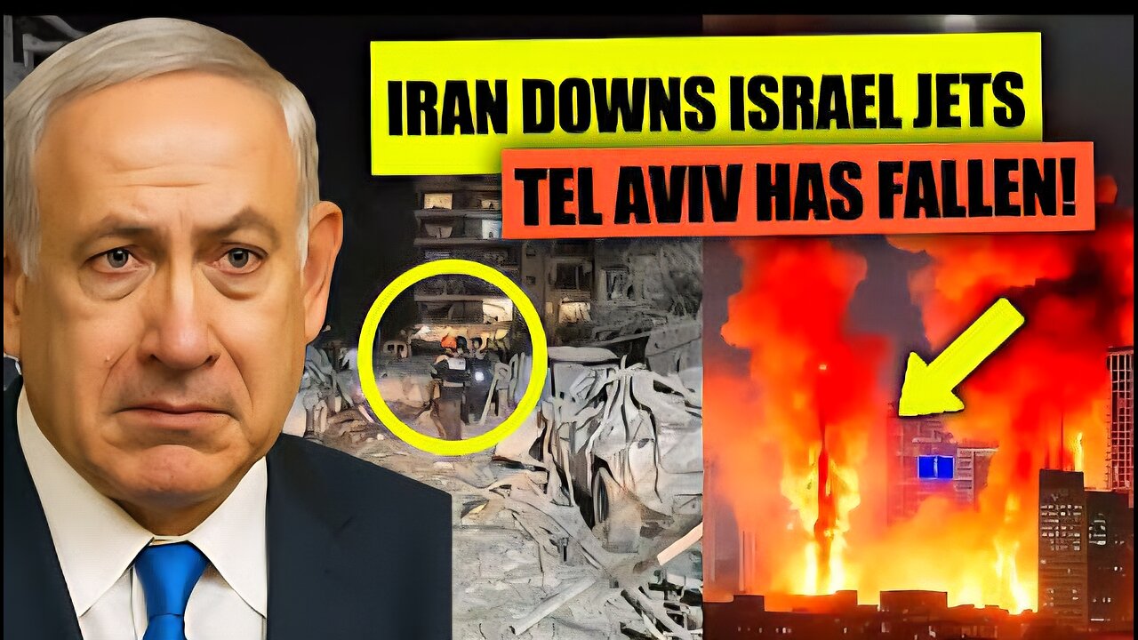 SHOCK FOOTAGE: Iran Downs Israeli F-35 Jets, Captures Pilots as Missile ...