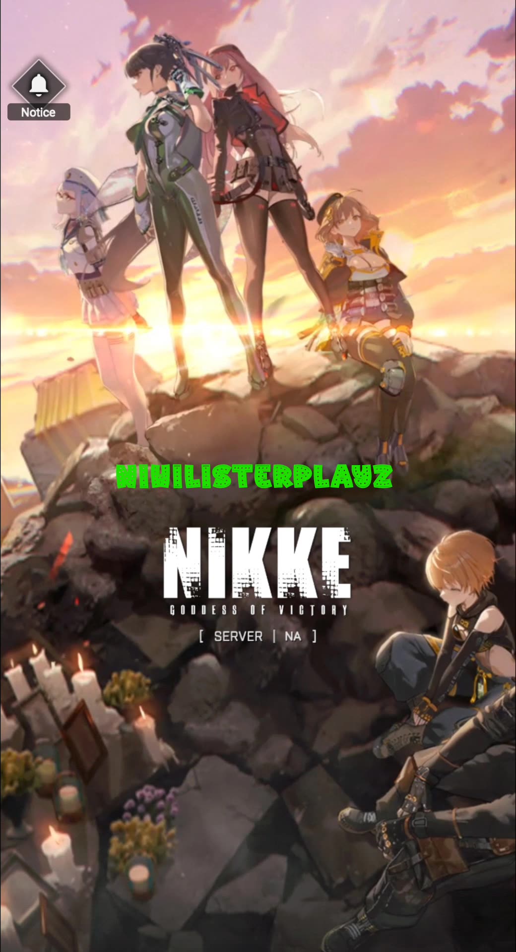 Nikke goddess of victory steller blade loading main menu extended ost