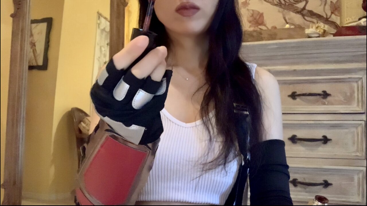 ASMR Tifa Lockhart Makeup Roleplay