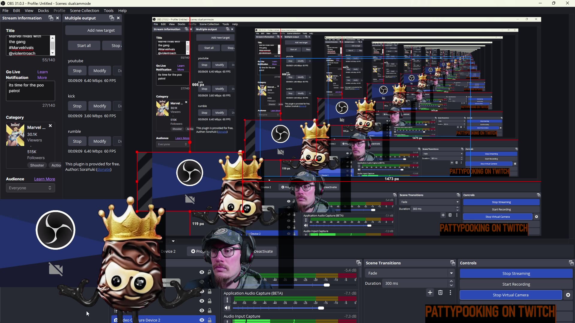 Marvel rivals with the gang #Marvelrivals @violentroach