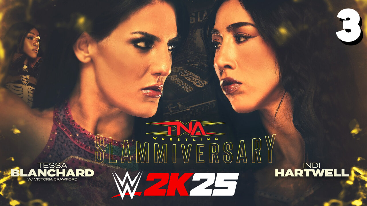 WWE 2K25 TNA Slammiversary 2025 - Match 3: EX Friends!
