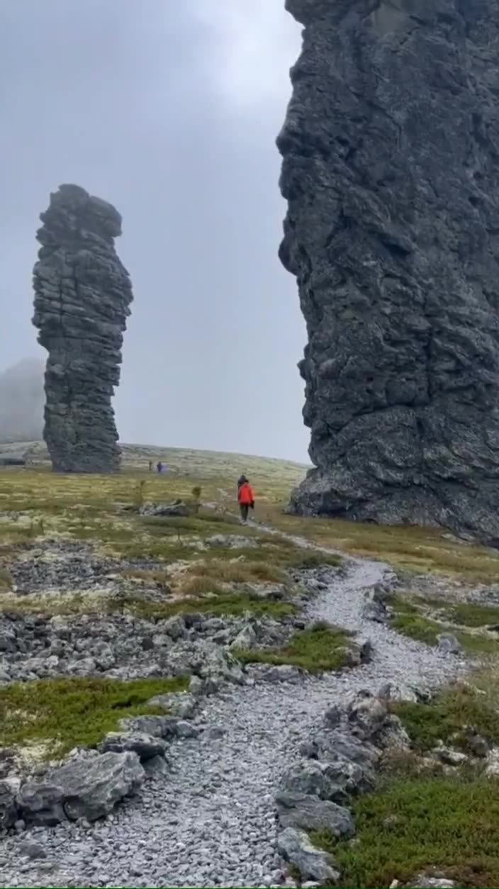 The Seven Giants of The Urals. In the Ural Mountains of Russia