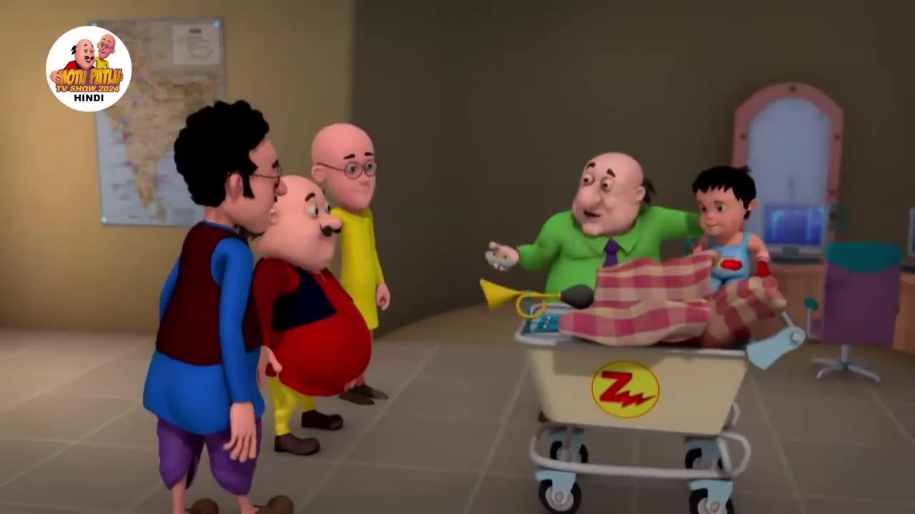 Motu Patlu Funny Cartoon_ Boxer's Baby_ Full Episode 14 _ Motu Patlu Tv ...