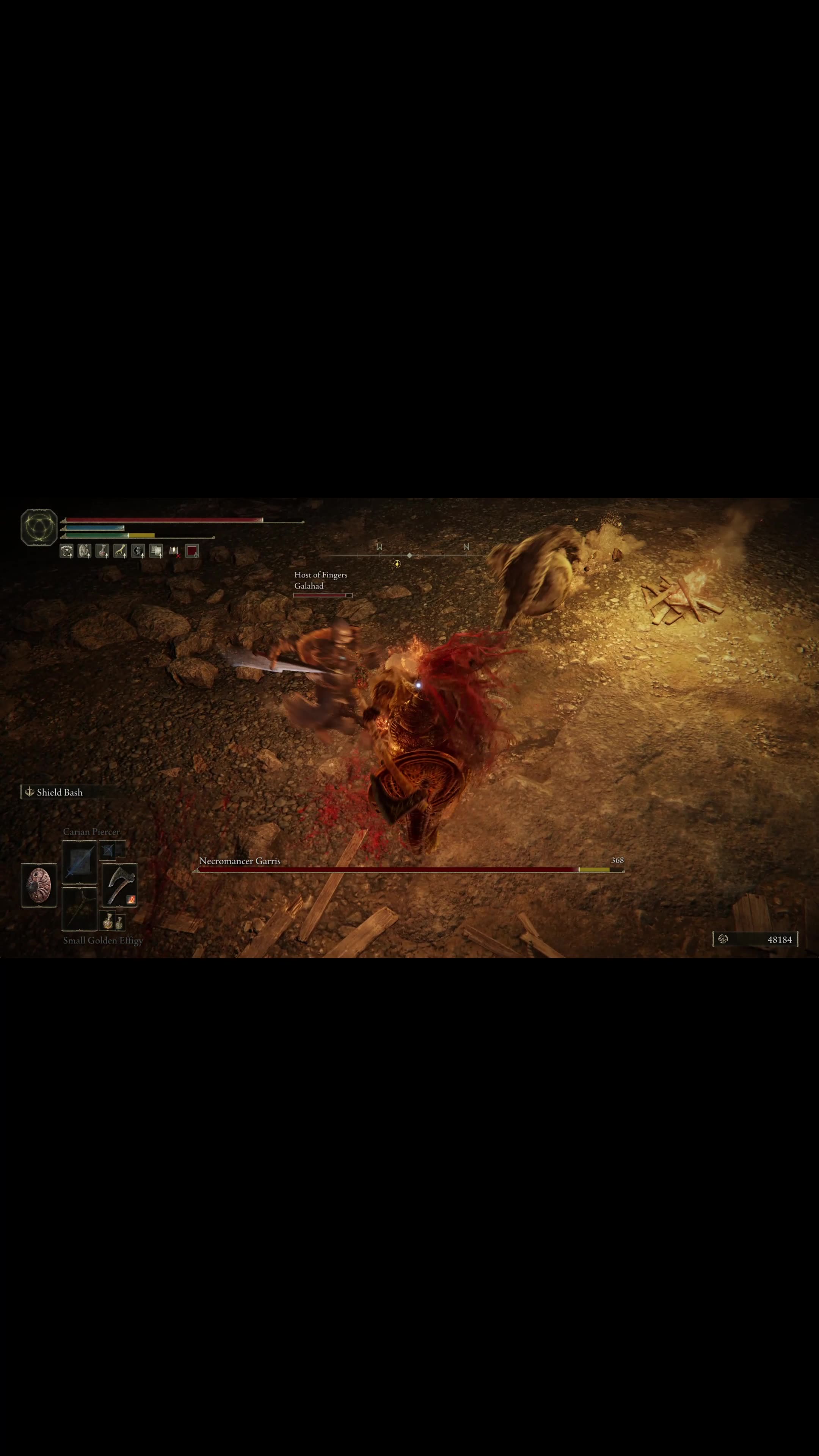 Elden Ring PC | Necromancer Garris boss fight as cooperator on NG #short #shorts #eldenring #gaming