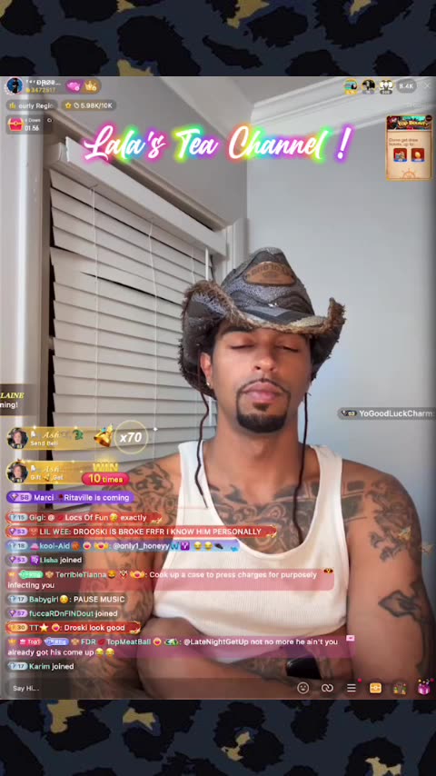 - DROSKI ; UPSET W| 21 BB AFTER LINING W| HER EX