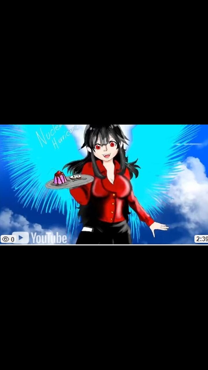 Oc speedpaint nuclear the vampire barista part 2