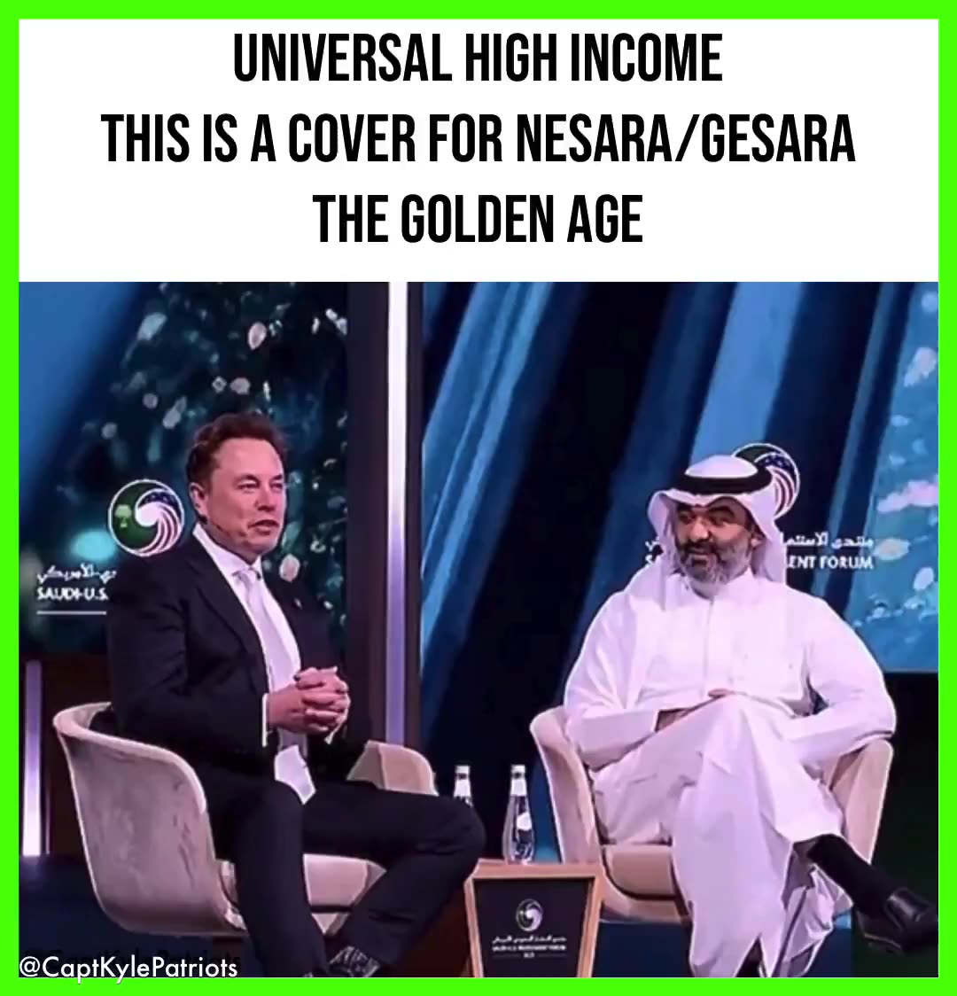 UHI. Universal High Income. NESARA/GESARA