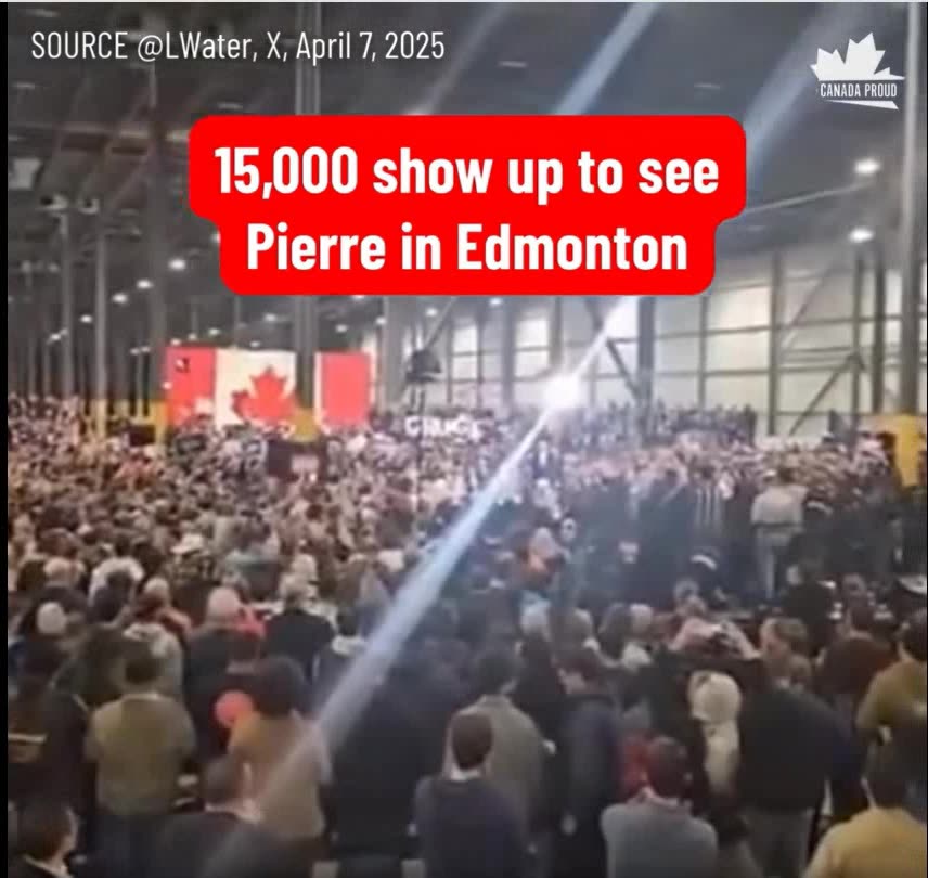 The biggest Canadian rally in nearly half a century! make it too big to rig