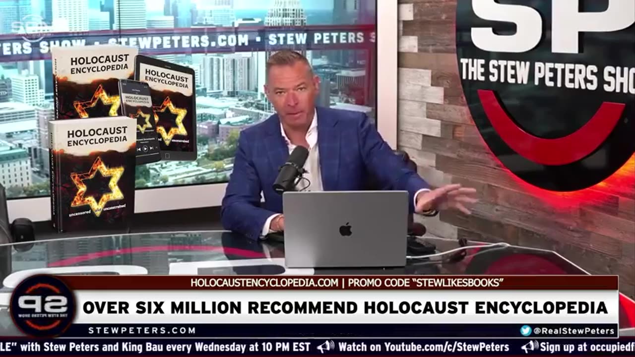 Stew Peters - Germar Rudolf - Exposing Israel