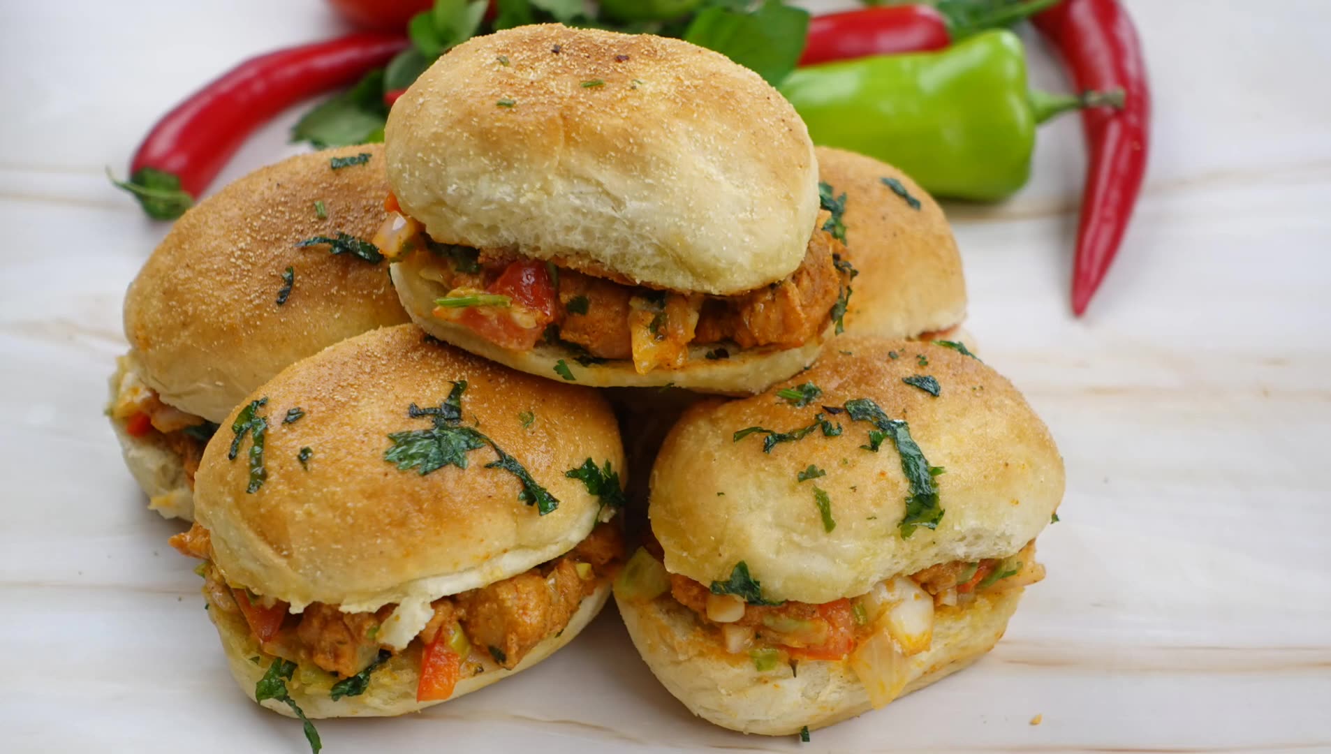 Recipes of the world - Mini Chicken Burger,Kids Special Recipe By ...