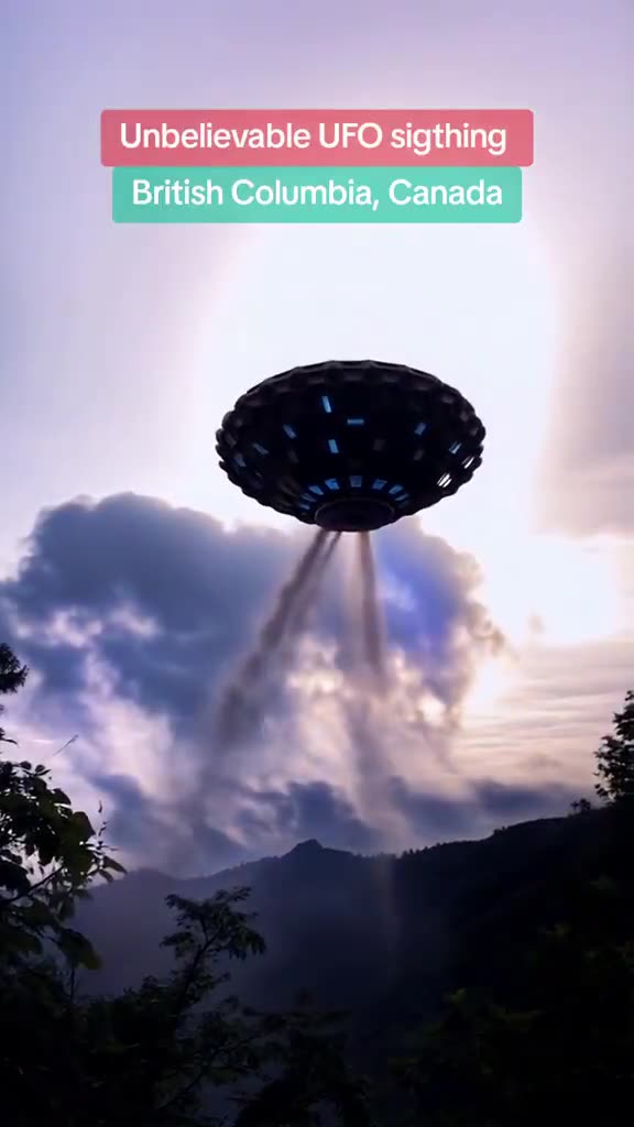 👽🇨🇦 Ongelooflijke UFO vastgelegd op camera in Canada! 🚨 Echte beelden ...