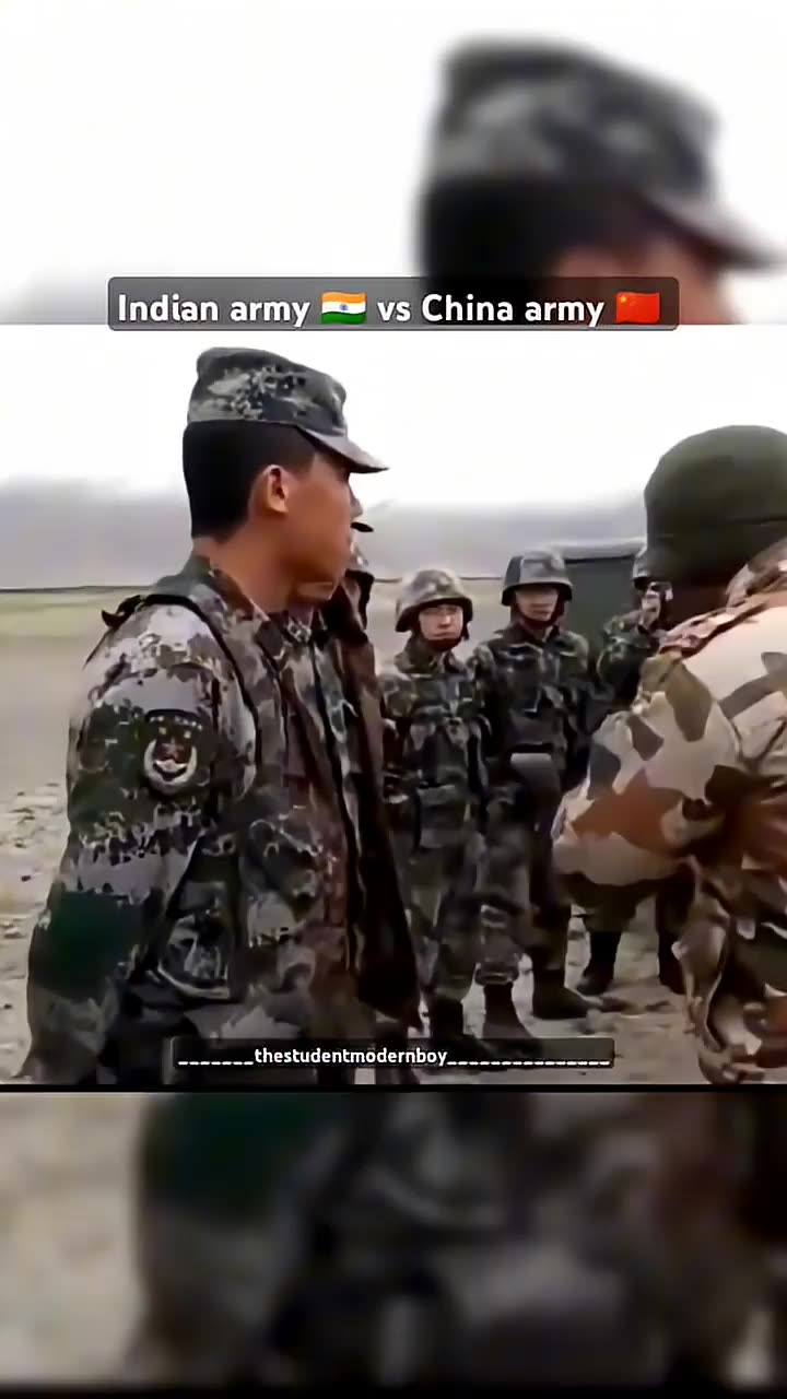 Indian army and chaina army