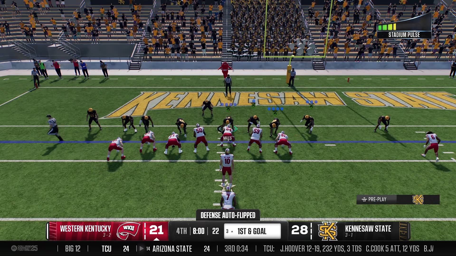 Kennesaw State vs Western Kentucky College Football 25 Insane ending!!!