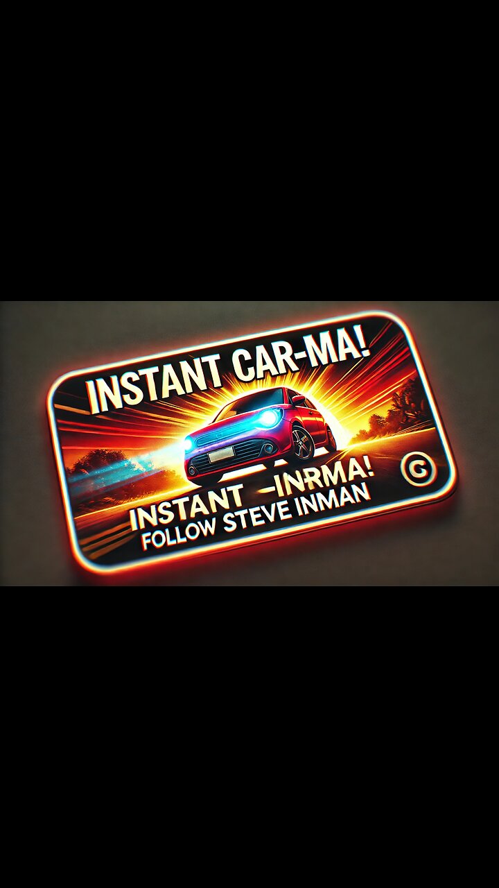 Instant Car-ma! You Reap What You Drive!