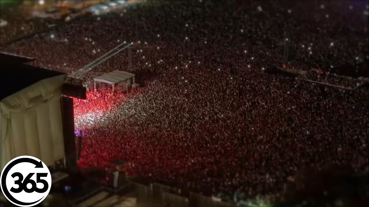 Wild crowd at Dreamville fest 2025