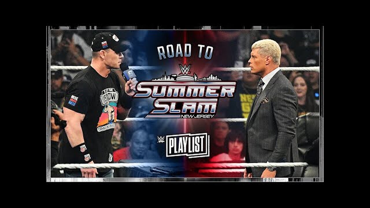 John Cena vs. Cody Rhodes Road to SummerSlam 2025 WWE