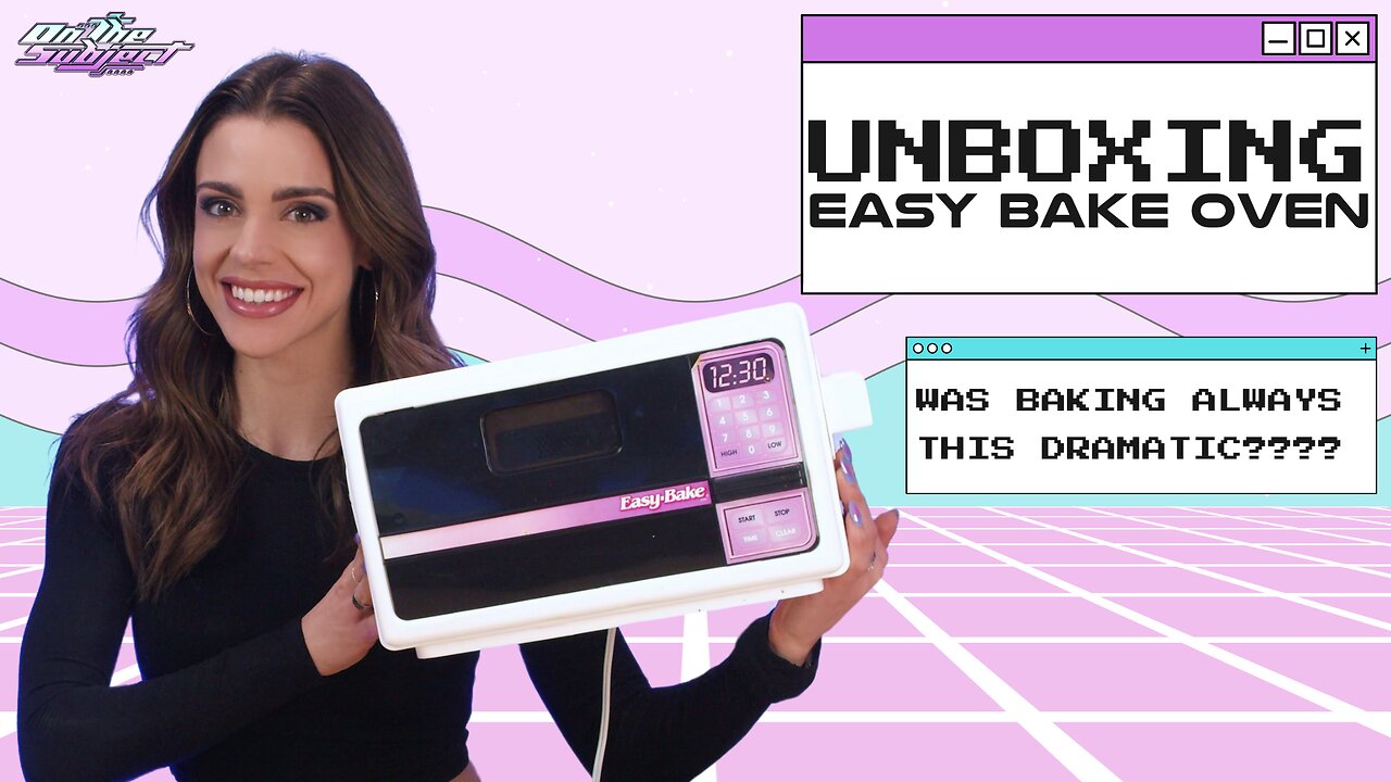 Unboxing a 90s Easy-Bake Oven — Was Childhood Cooking This Dramatic?!