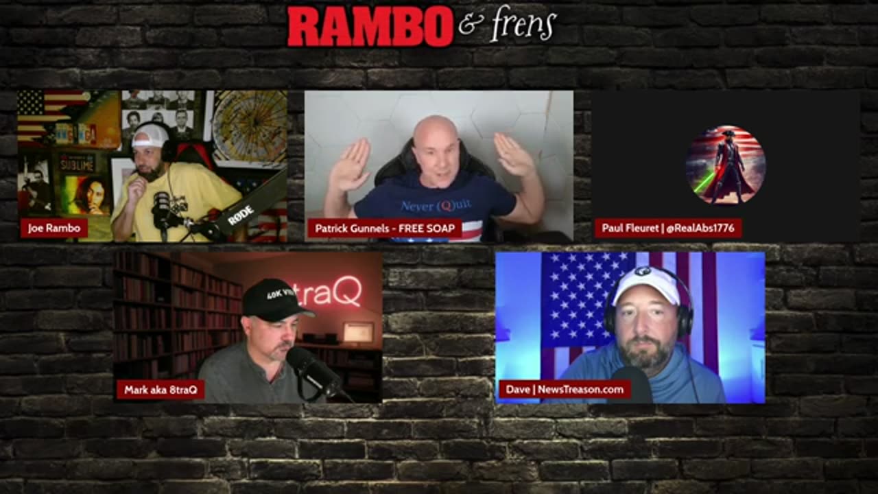 Joe Rambo, Dave, 8traQ, PGunnels, Awakened Outlaw, Scott Z: Situation ...