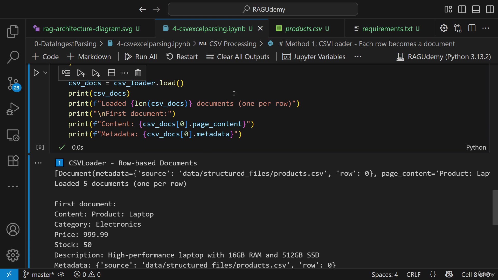 16KN - Parsing CSV And Excel Files