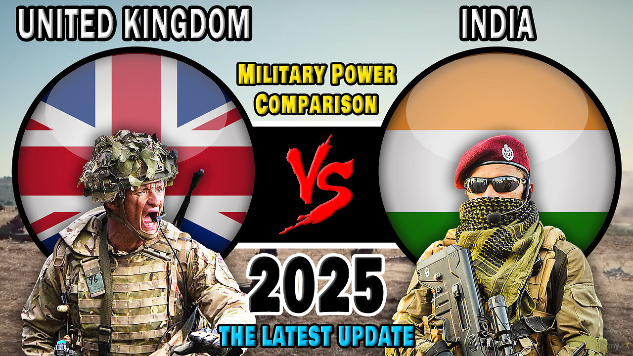 United Kingdom vs India Military Power Comparison 2025 | India vs UK ...