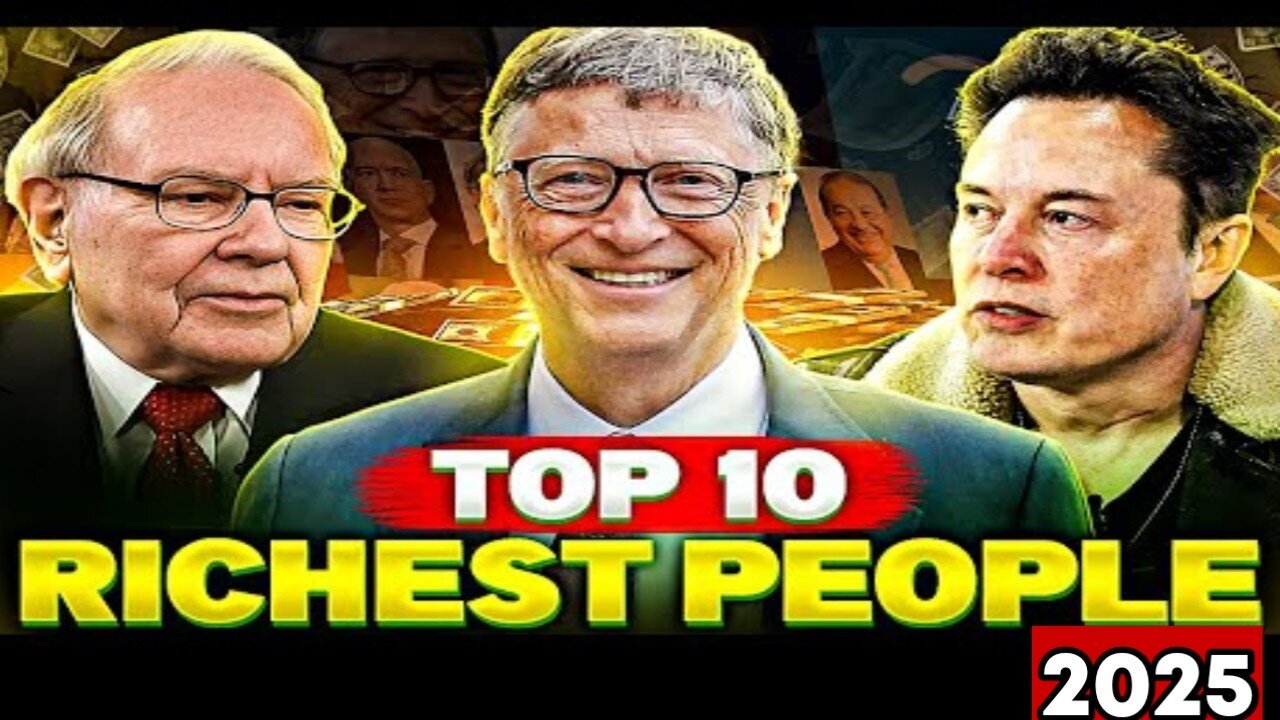 TOP 10 RICHEST PEOPLE IN THE WORLD 2025