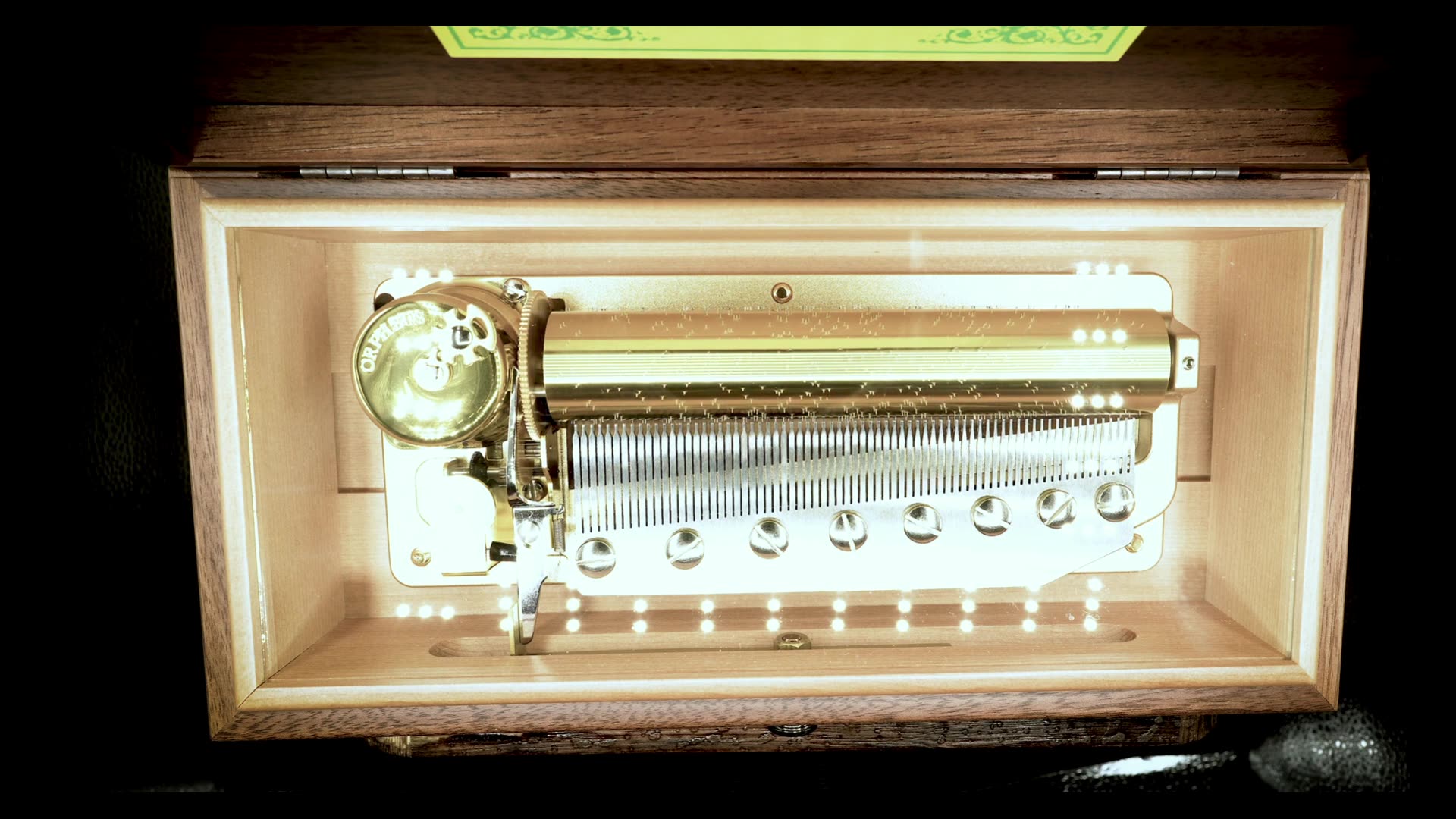 "Nidec 72-Note Cylinder Music Box Howl’s Moving Castle – The Merry-Go ...