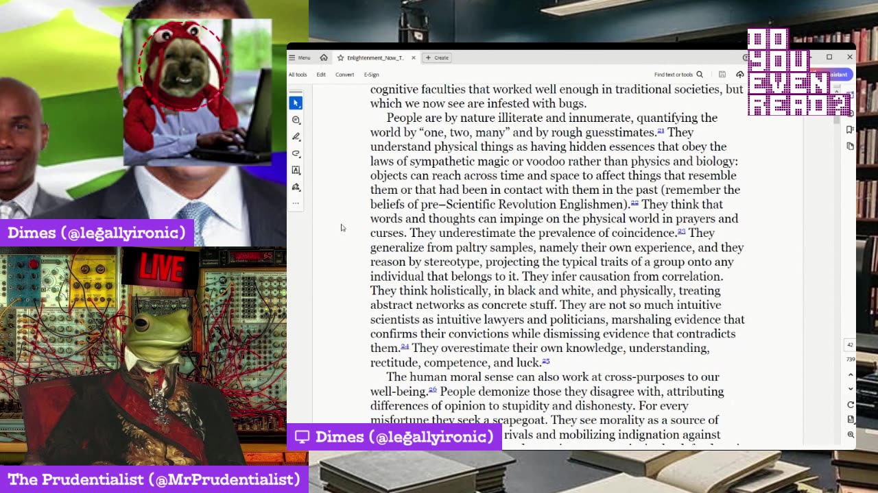 Enlightenment Now - Do You Even Read?