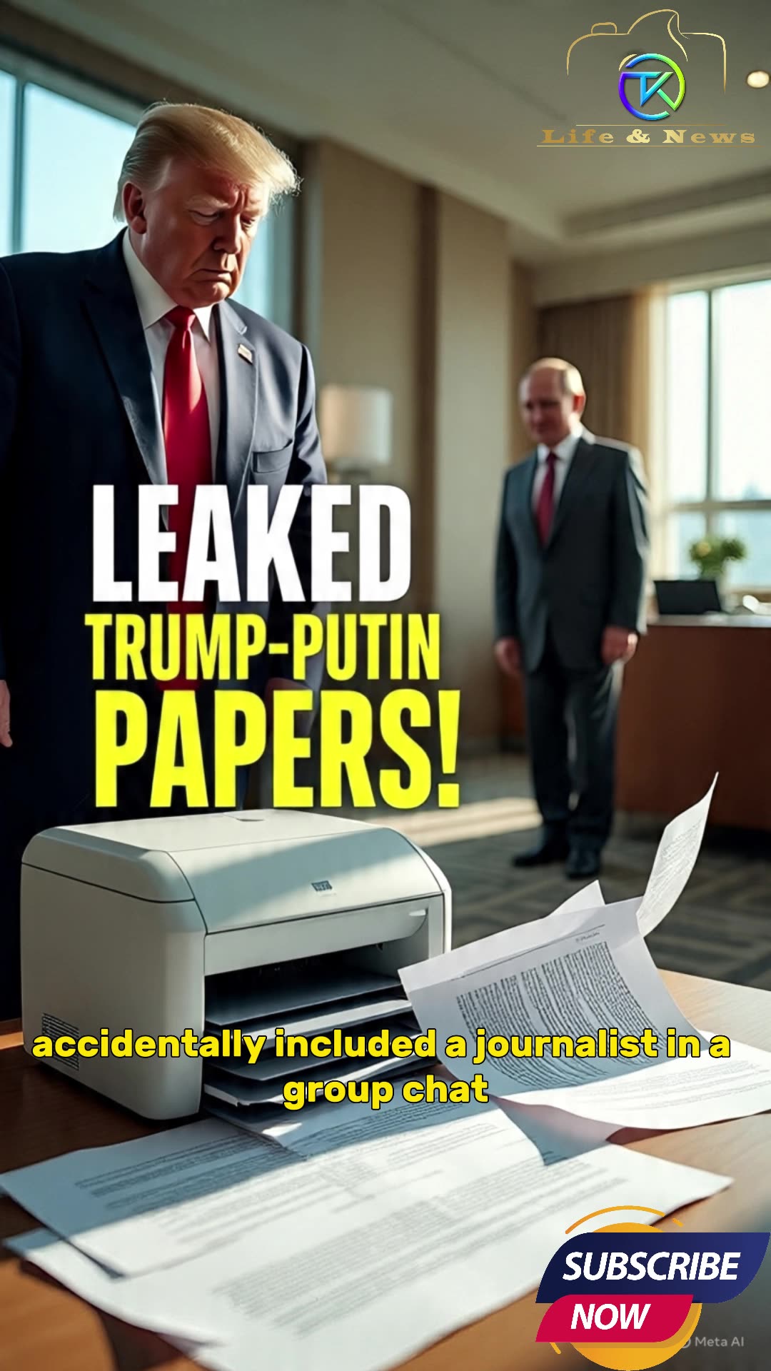 Leaked Trump-Putin Summit Papers Found in Alaska Hotel – Shocking ...