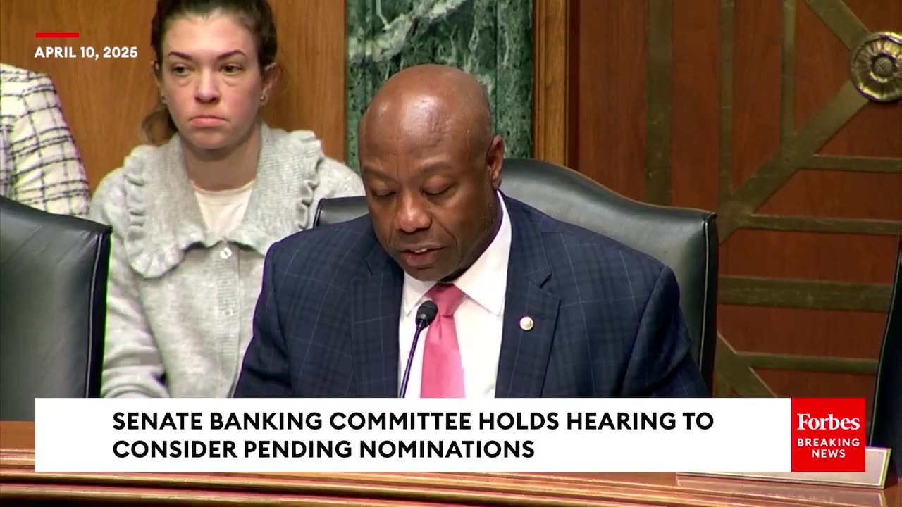 Tim Scott Presses Trump Federal Reserve Nominee About Investigating The ...