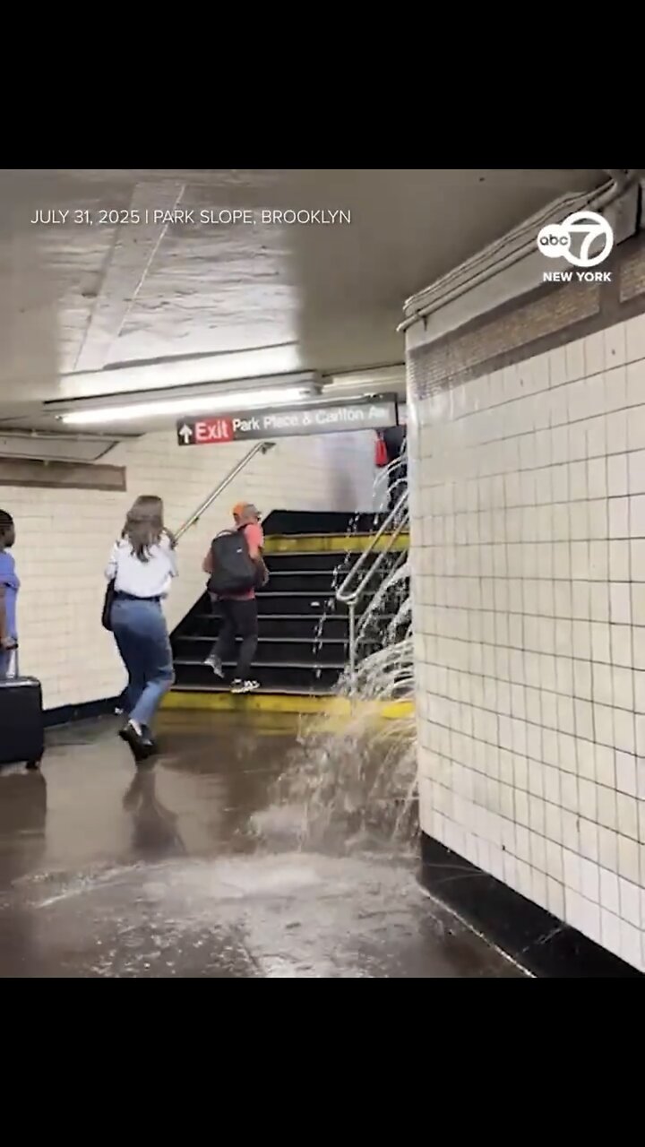 BROOKLYN SUBWAY STATION💦🌊🚏🚇🚶‍♀️📸H...