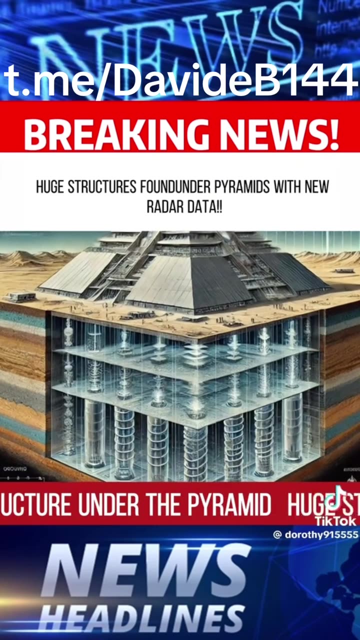 SAR Radar Technology DISCOVERY Under Pyramids, Free Energy⚡️