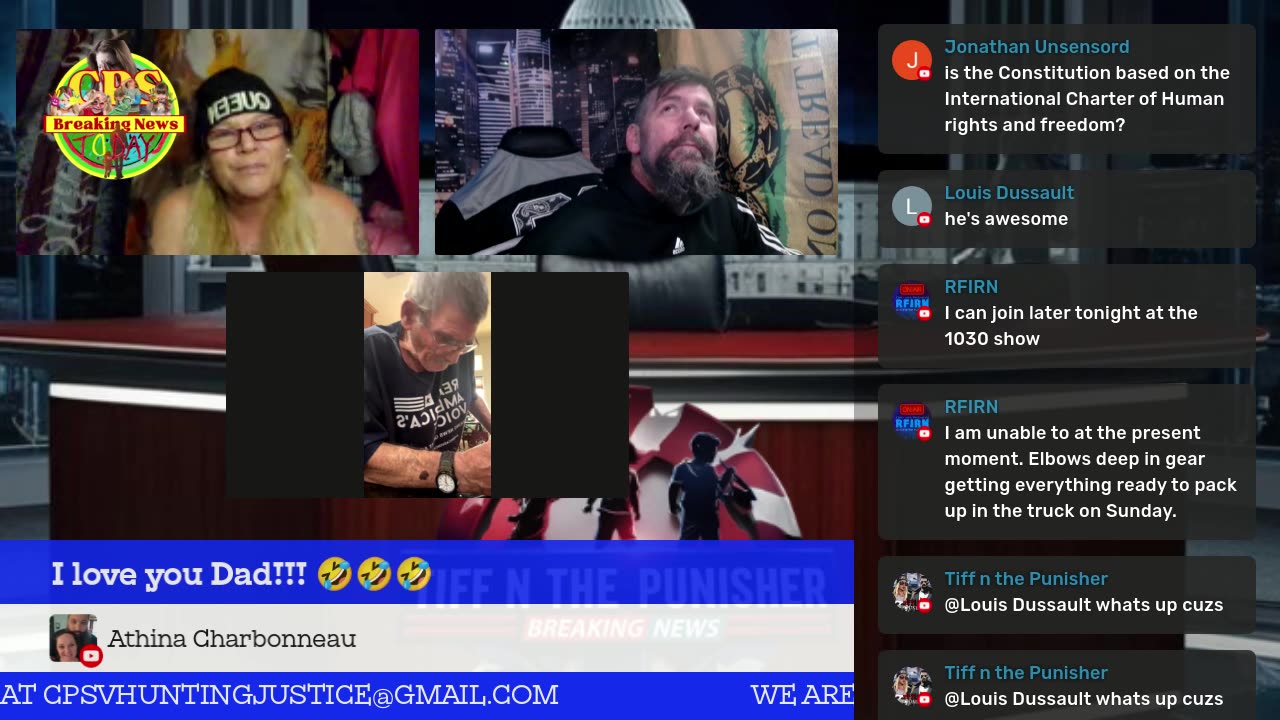 Tiff n the Punisher fighting cps one amendment at a time