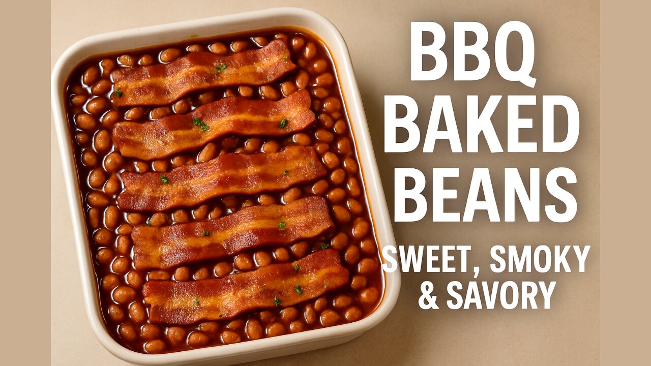 The BEST Baked Beans Ever? Bacon, BBQ, & Big Flavor! 🫘🥓