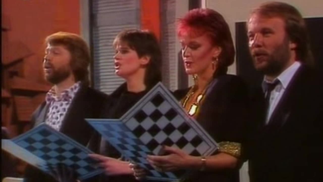 ABBA & Murray Head - One Night In Bangkok = Live ZDF 1984
