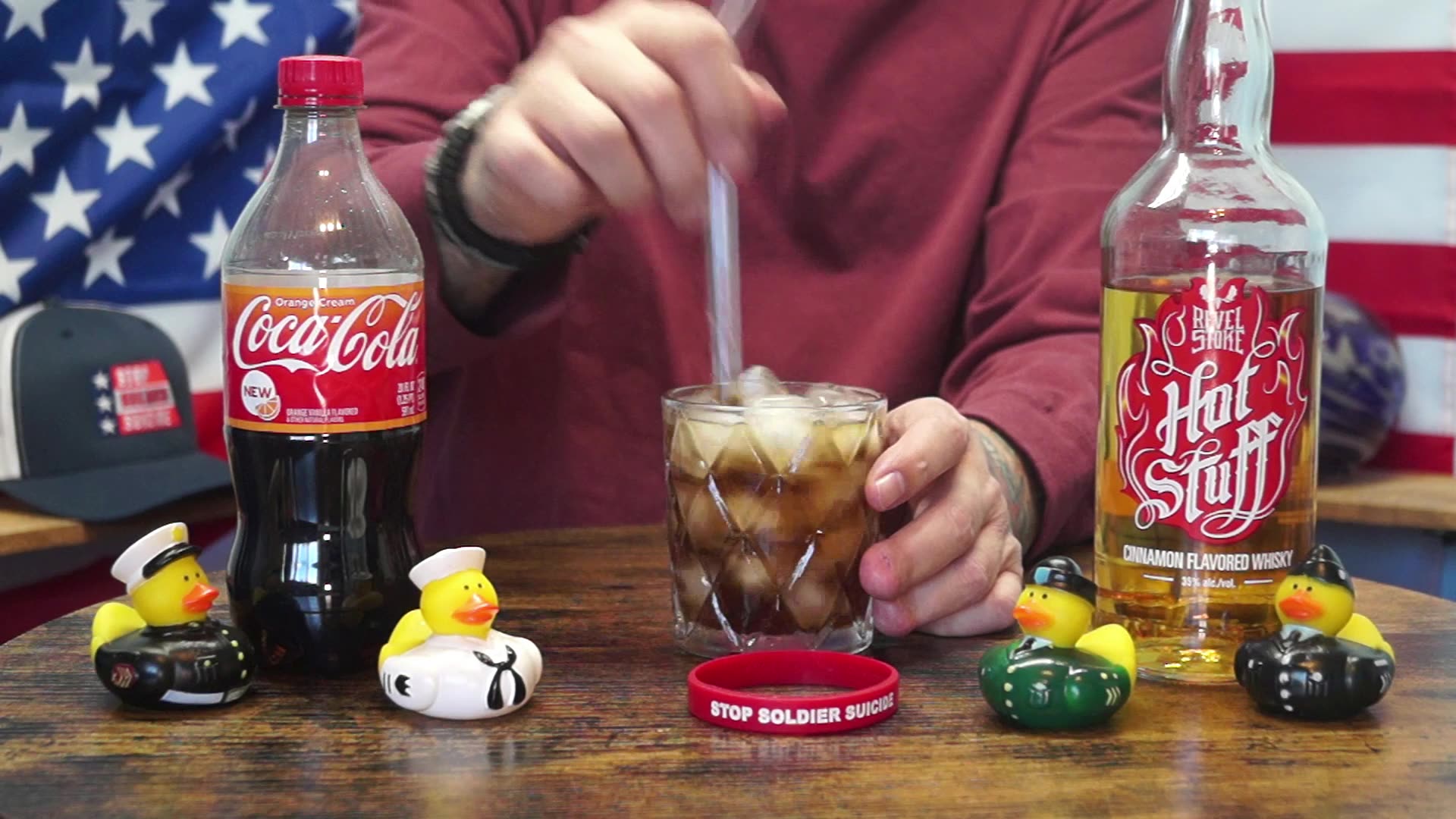 Robbie Robinson - Revel Stoke Hot Stuff Cinnamon Whiskey & Coke Orange ...