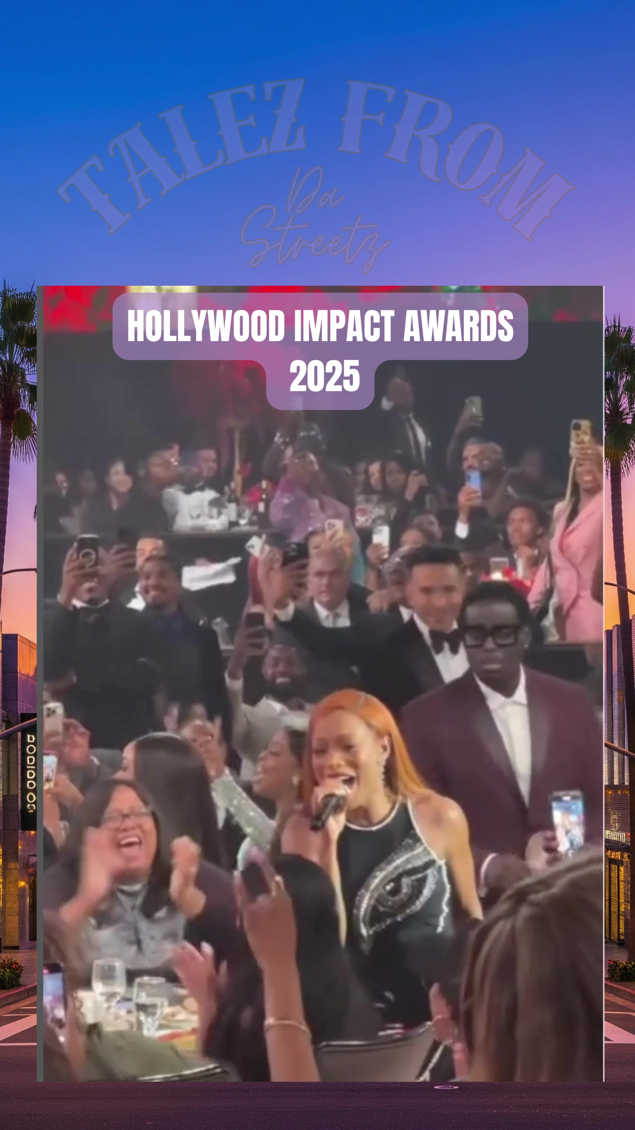 Hollywood Unlocked Imapact Awards "Keke Palmer" Singing