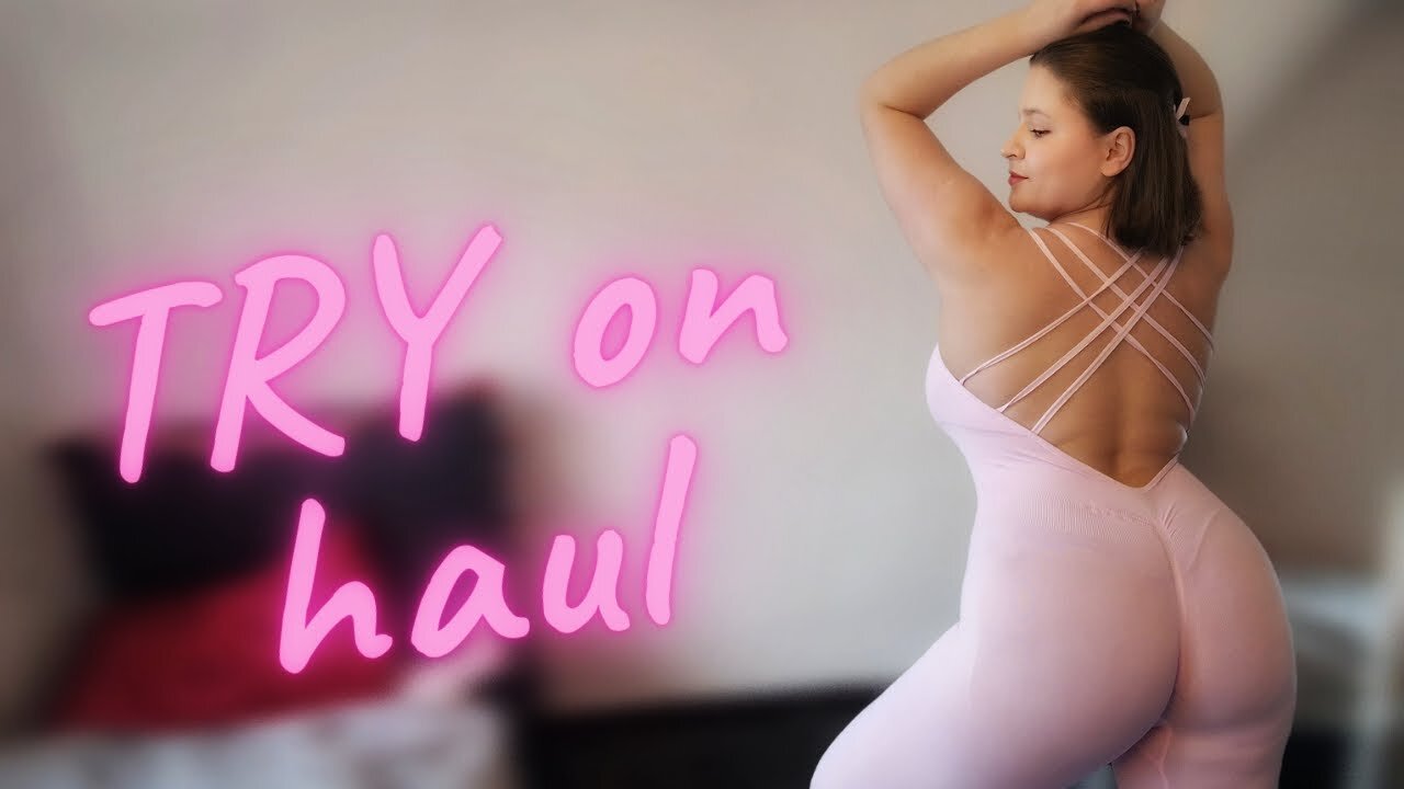 [4K] Try On Haul My New Jumpsuits | Leggings | Curvy | Tina Angel 👼