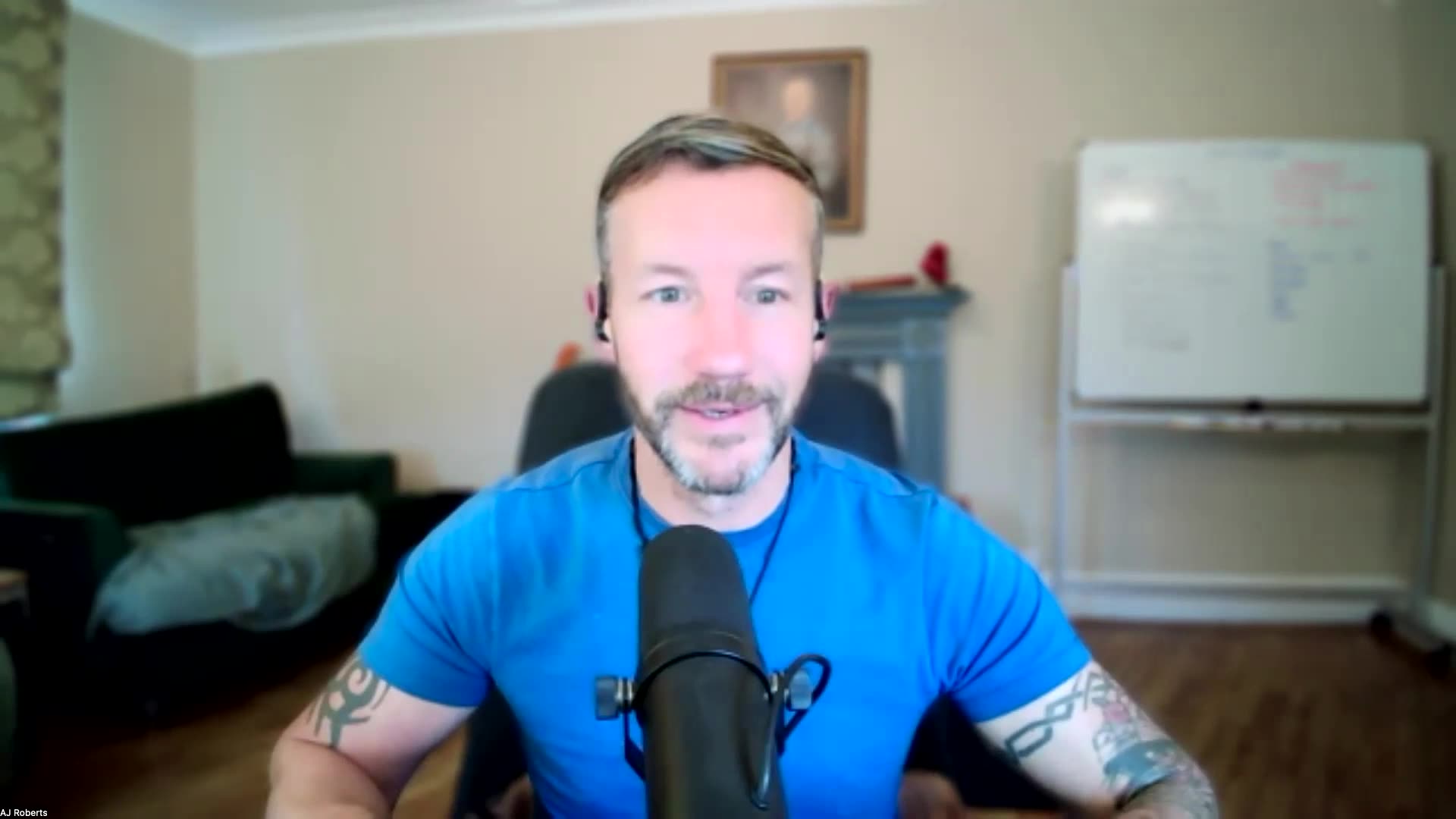 Episode #8 - AJ Roberts; Former Military Officer, Consciousness, Coach ...