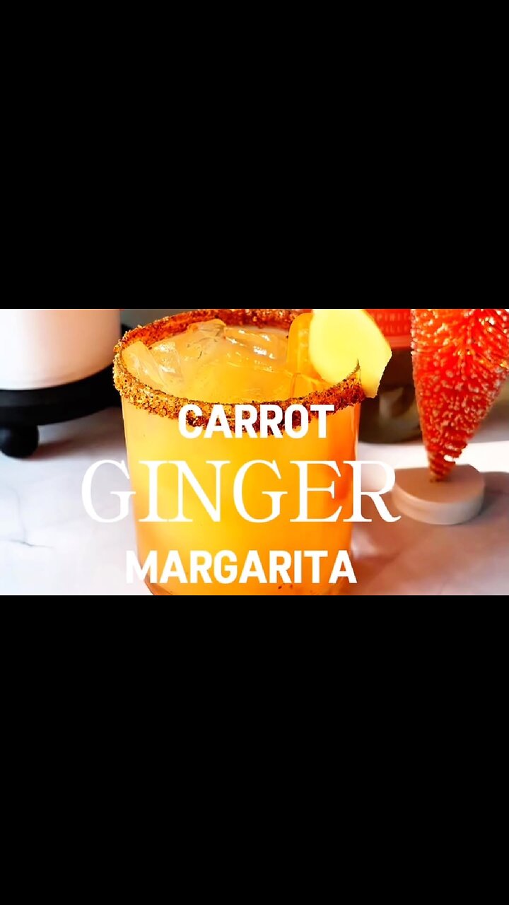 COCKTAIL CARROT GINGER MARGARITA