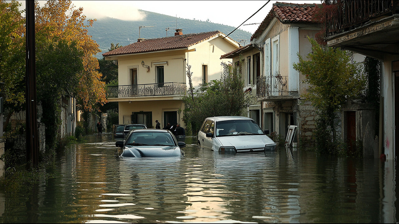 Greece NOW! Mykonos, Rhodes, Crete Crippled by Mega Storm