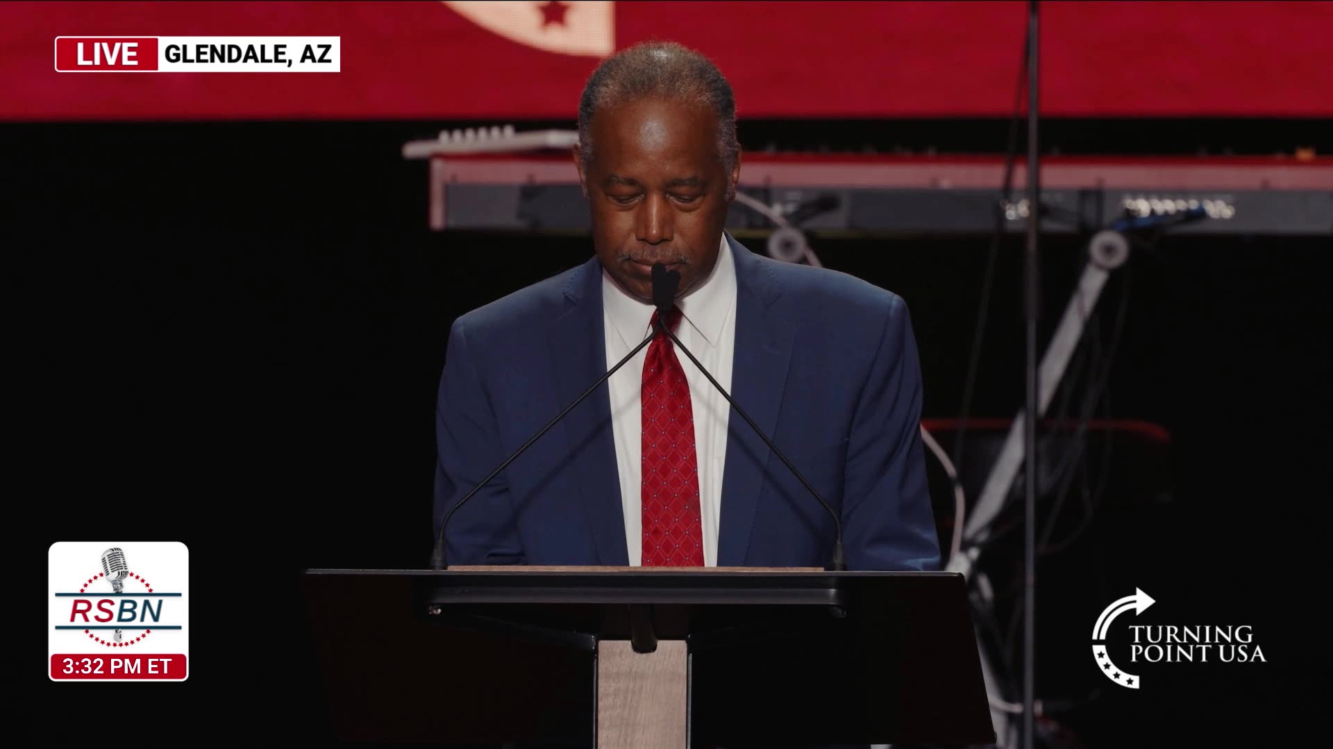 WATCH: Ben Carson Speaks at Turning Point USA's Charlie Kirk Memorial ...