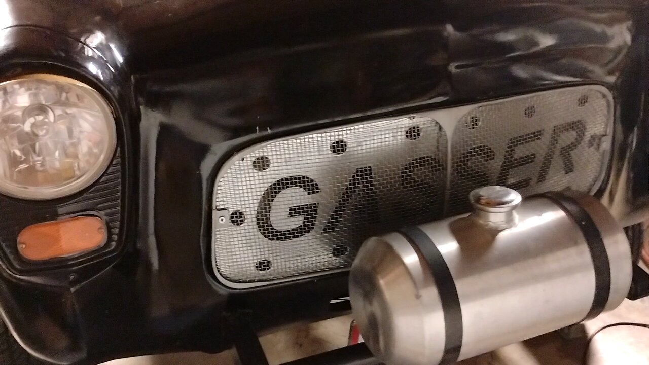 54 ANGLIA GASSER grill installed