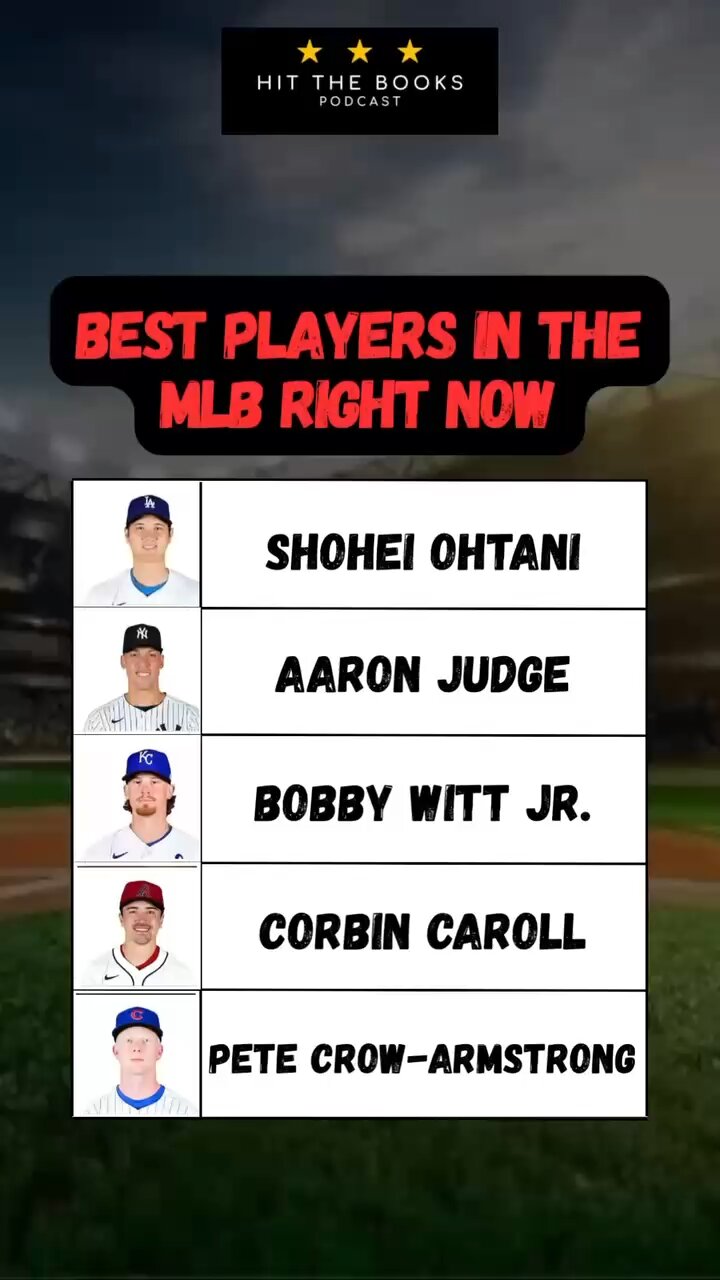 Baseball’s BEST of the BEST. Here’s our Top 5, expect to see them in ...