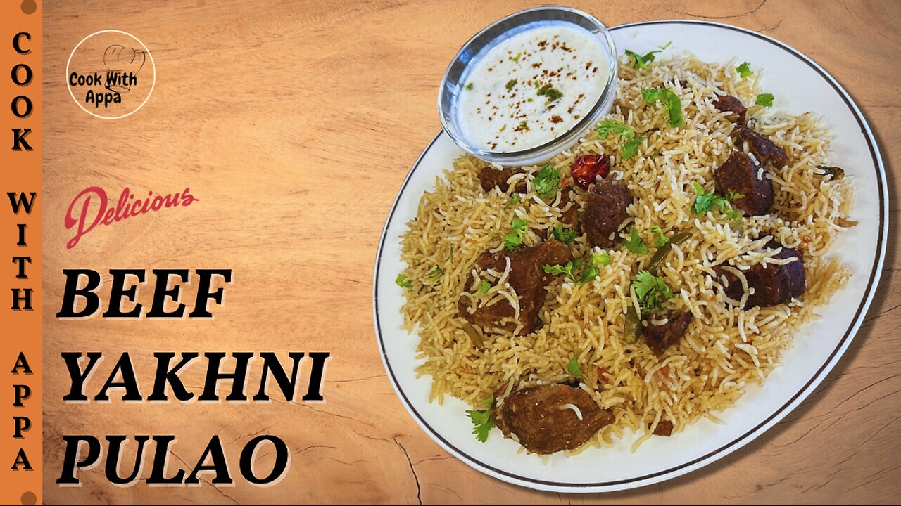 Beef Pulao | Beef Pilaf | Gosht Pulao | Beef Chawal | Yakhni Pulao ...