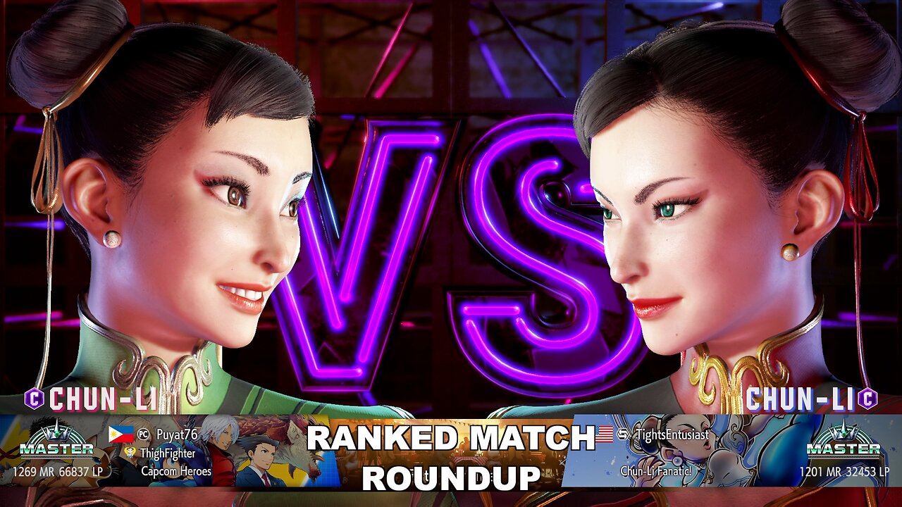 Kuya Kalbo SF6 Ranked Match Roundup. Chun Li Master Rank [Hori Fight Stick]