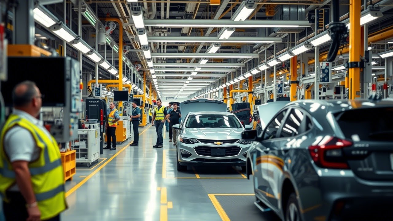 Inside the Amazing Chevrolet Manufacturing Process at General Motors 🚗