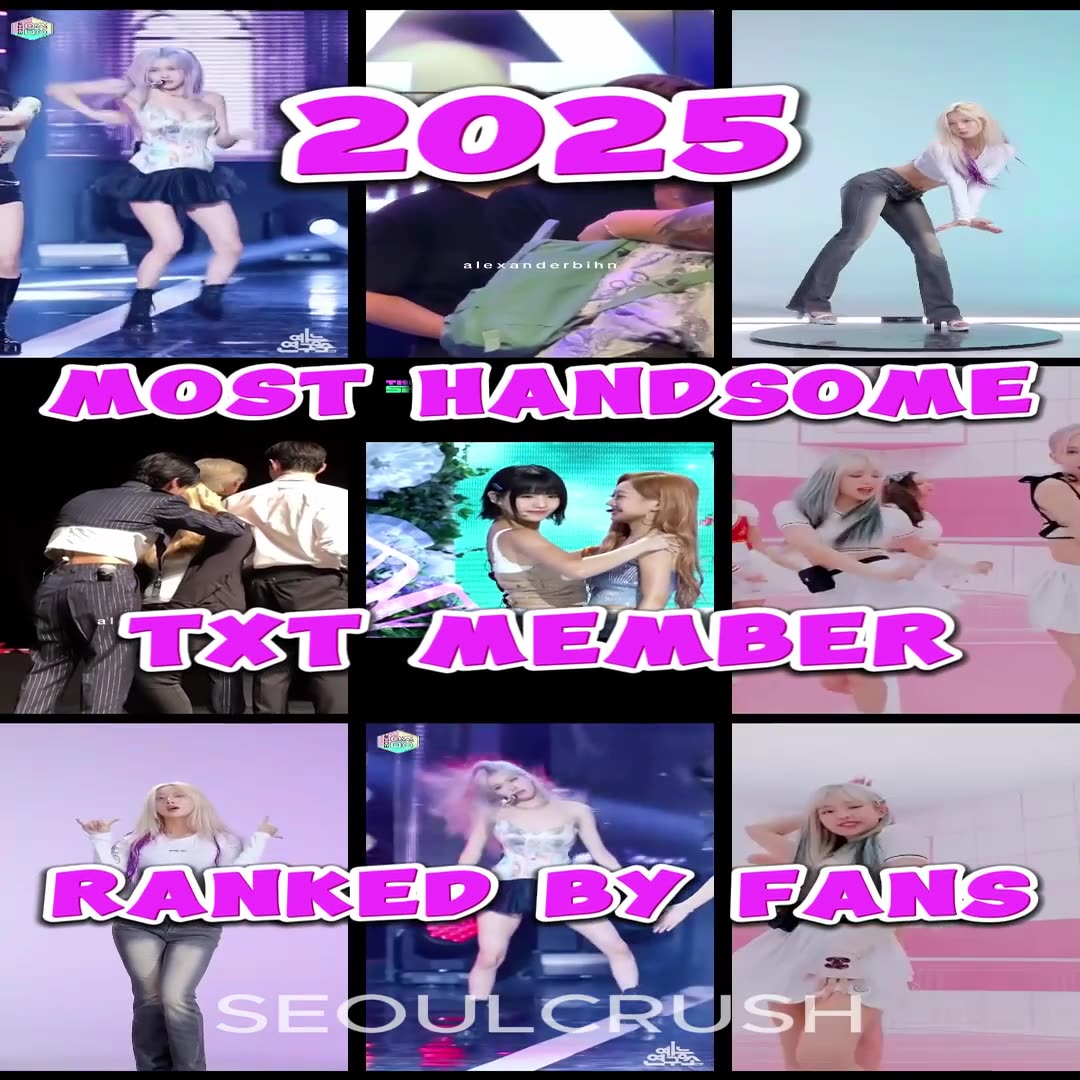 2025 Most Handsome TXT Member Ranked by Fans